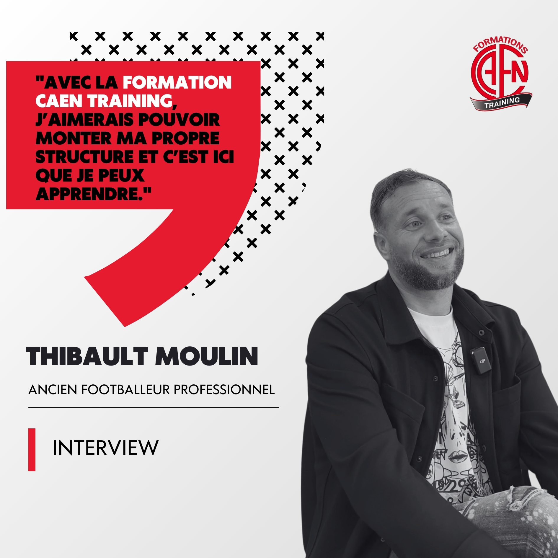 Thibault Moulin : l'ancien footballeur professionnel se lance dans ...